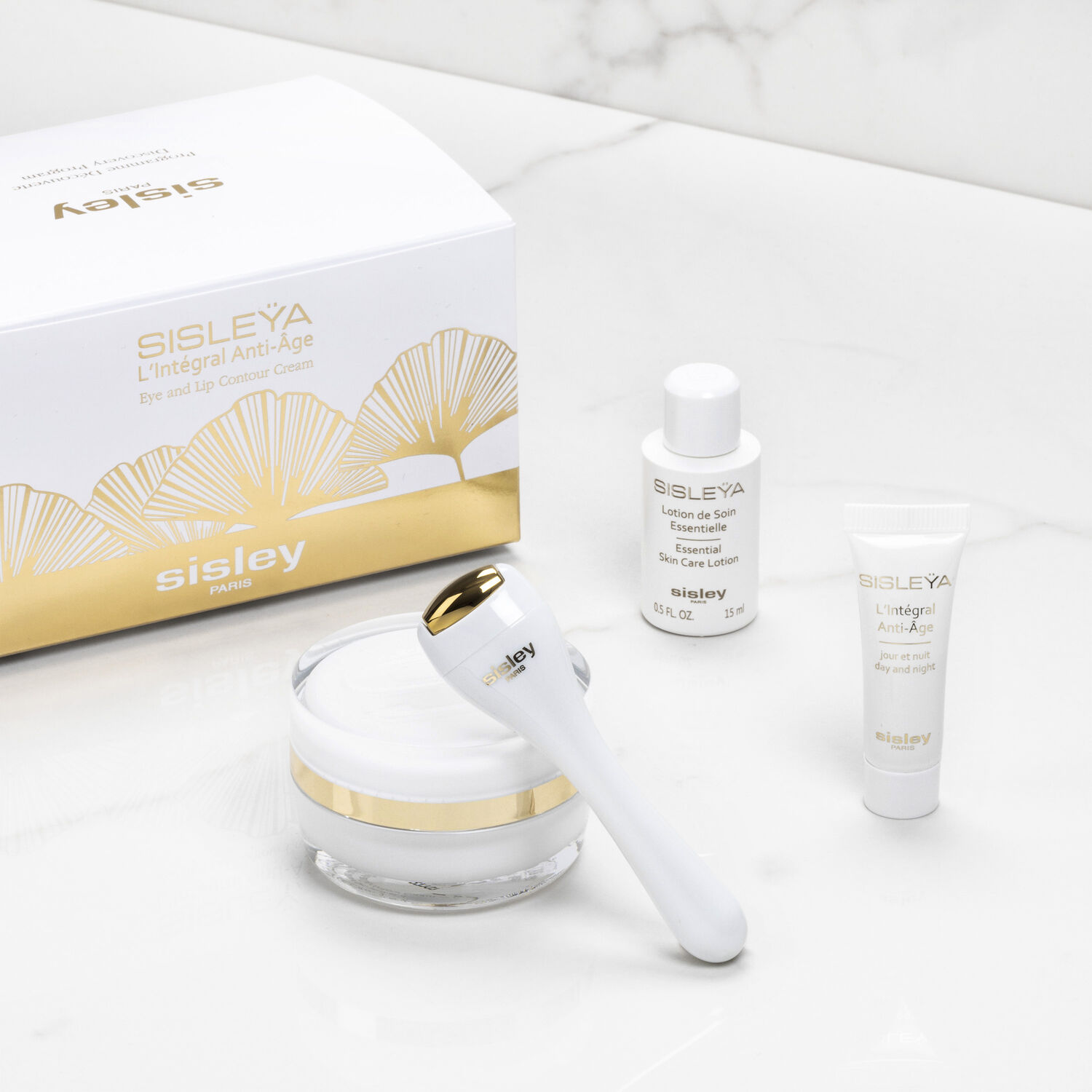 Sisleÿa L'Intégral Anti-Âge Eye and Lip Contour Cream Discovery Set ...