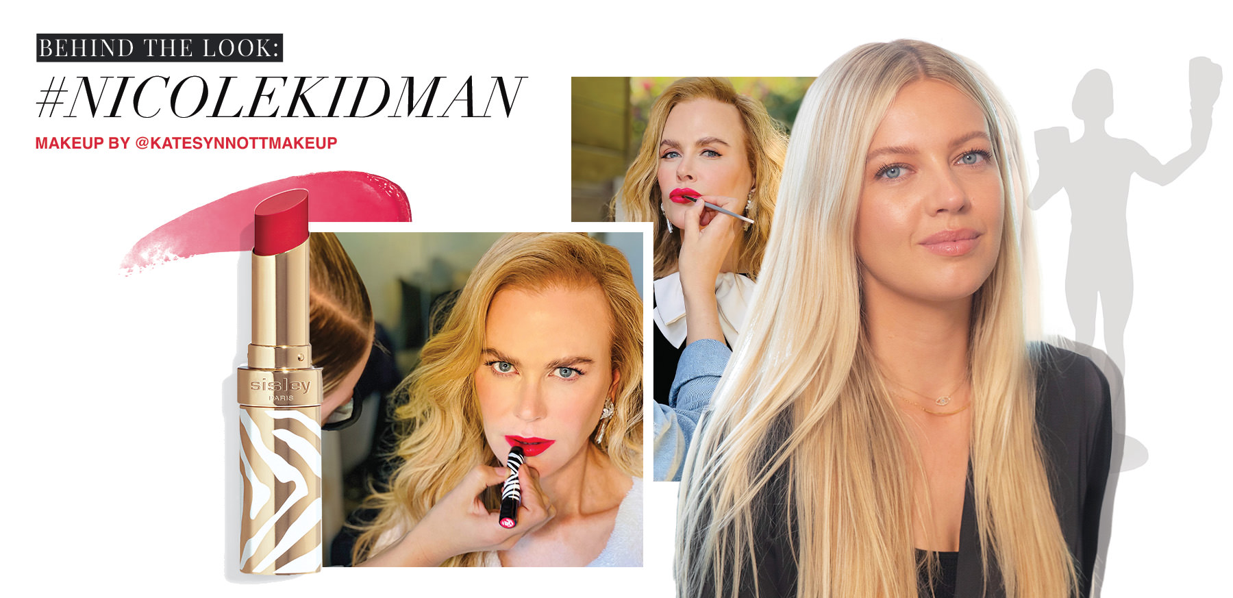 Behind The Look: Nicole Kidman at SAG by Kate Synnott - Sisley Paris